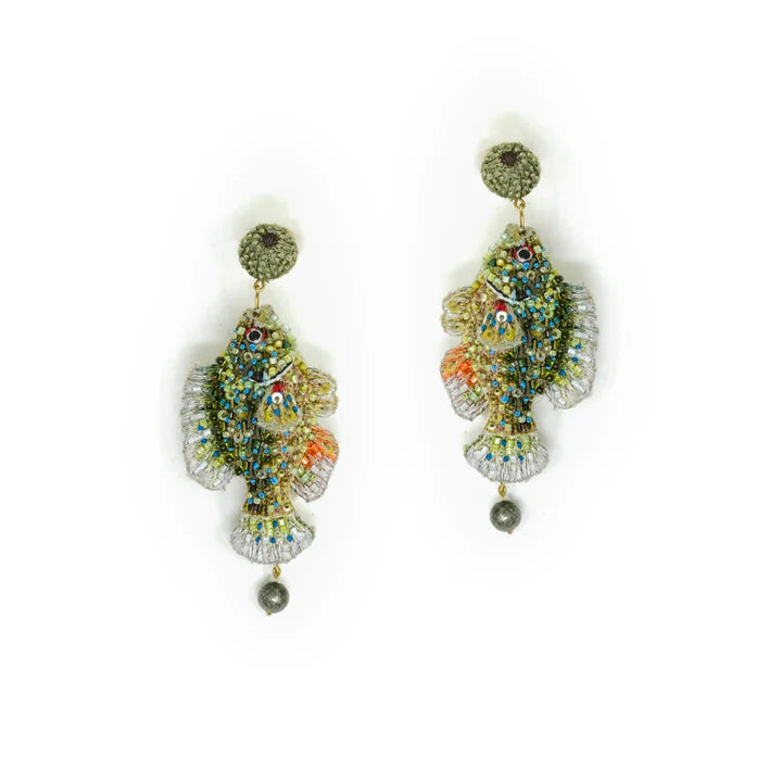 Trovelore Spotted Sunfish Earrings – North No. 4