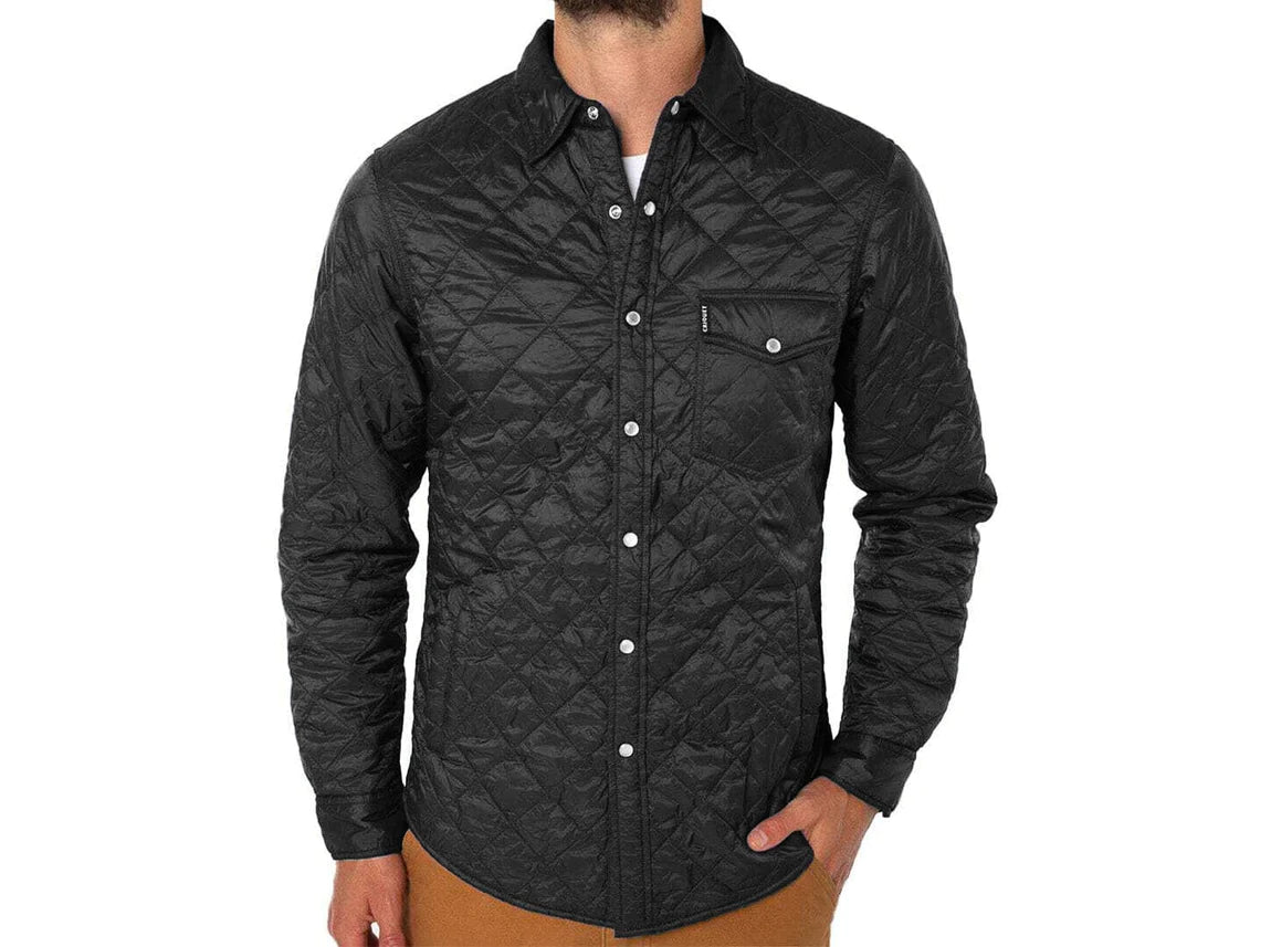 Criquet - Quilted Shacket | Black – North No. 4